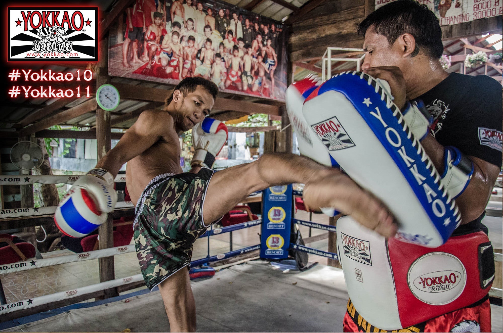 Runmai Mo Tammachat ready for Dean James at YOKKAO 11! | YOKKAO USA