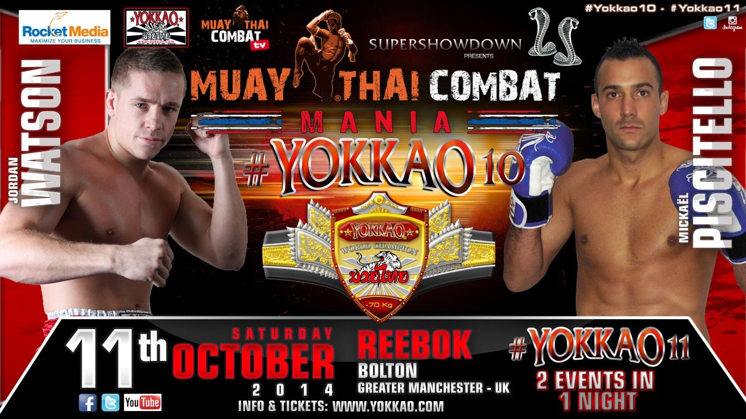 Interview with Jordan Watson for the Yokkao 70kg World Title fight vs ...