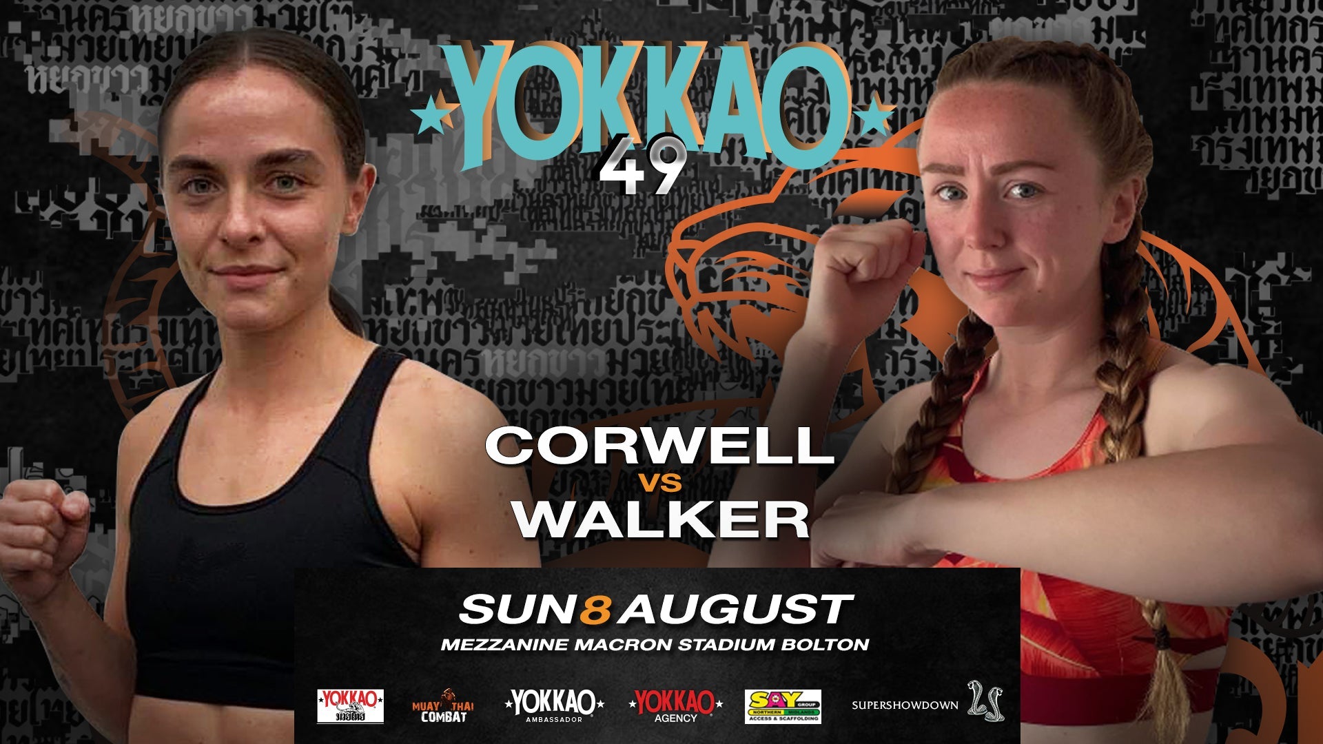 YOKKAO 49 First Female Bout Announced: Meg Corwell vs Rhona Walker | YOKKAO