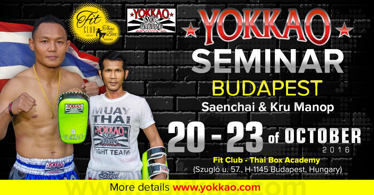 YOKKAO Hits Hungary with Saenchai and Kru Manop! | YOKKAO