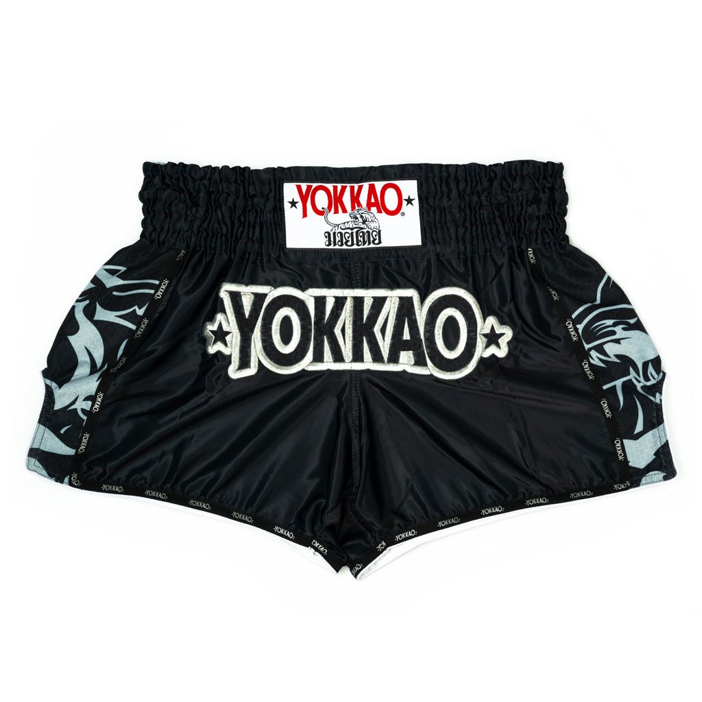 Original Muay Thai Shorts Silver | Elite Training & Fighting Gear ...