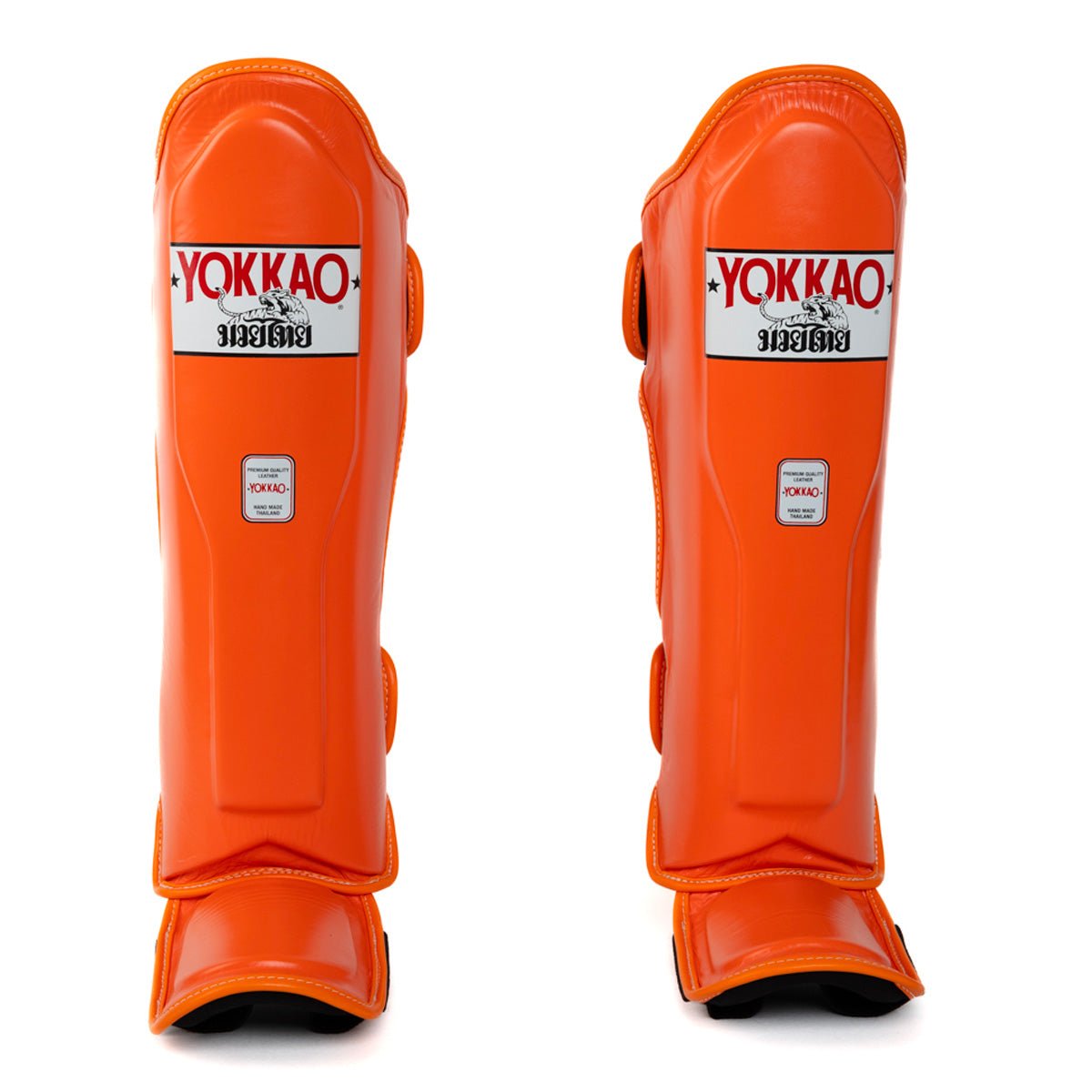 Matrix Orange Ibis Shin Guards | YOKKAO