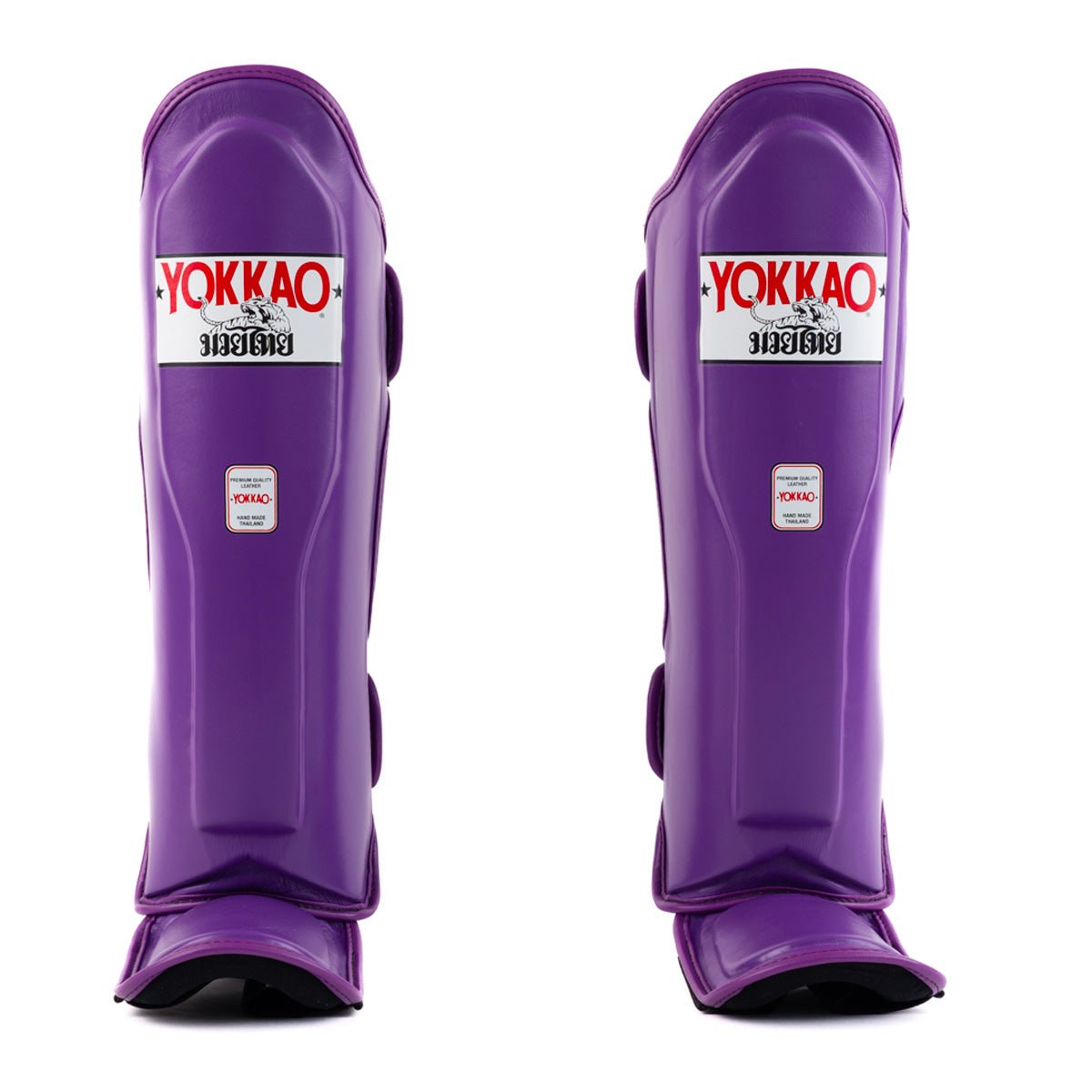 Matrix Flash Purple Shin Guards | YOKKAO USA